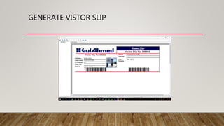 Visitor Management system | PPT