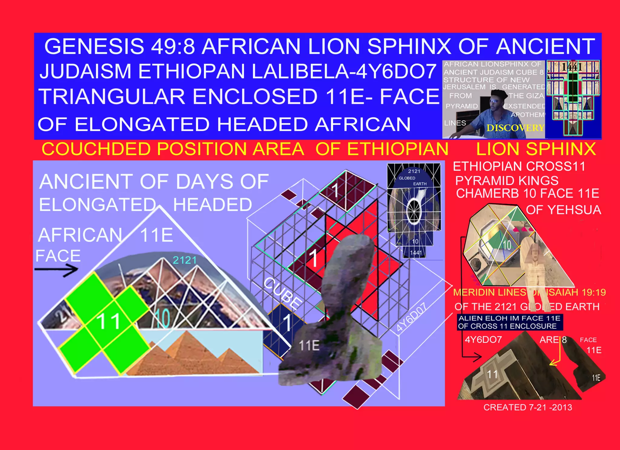 31 african sphinx pyramid gnerated cube structure of revelation 21 18 ...