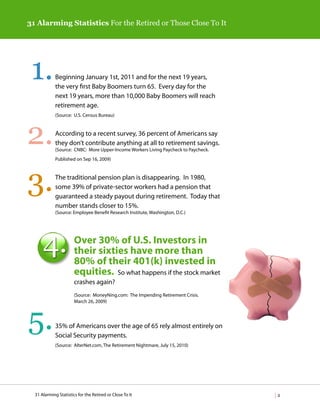 31 Alarming Statistics | PDF