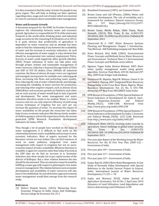 A Meta Analysis on Review of Studies on Water Management | PDF