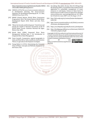 A Meta Analysis on Review of Studies on Water Management | PDF
