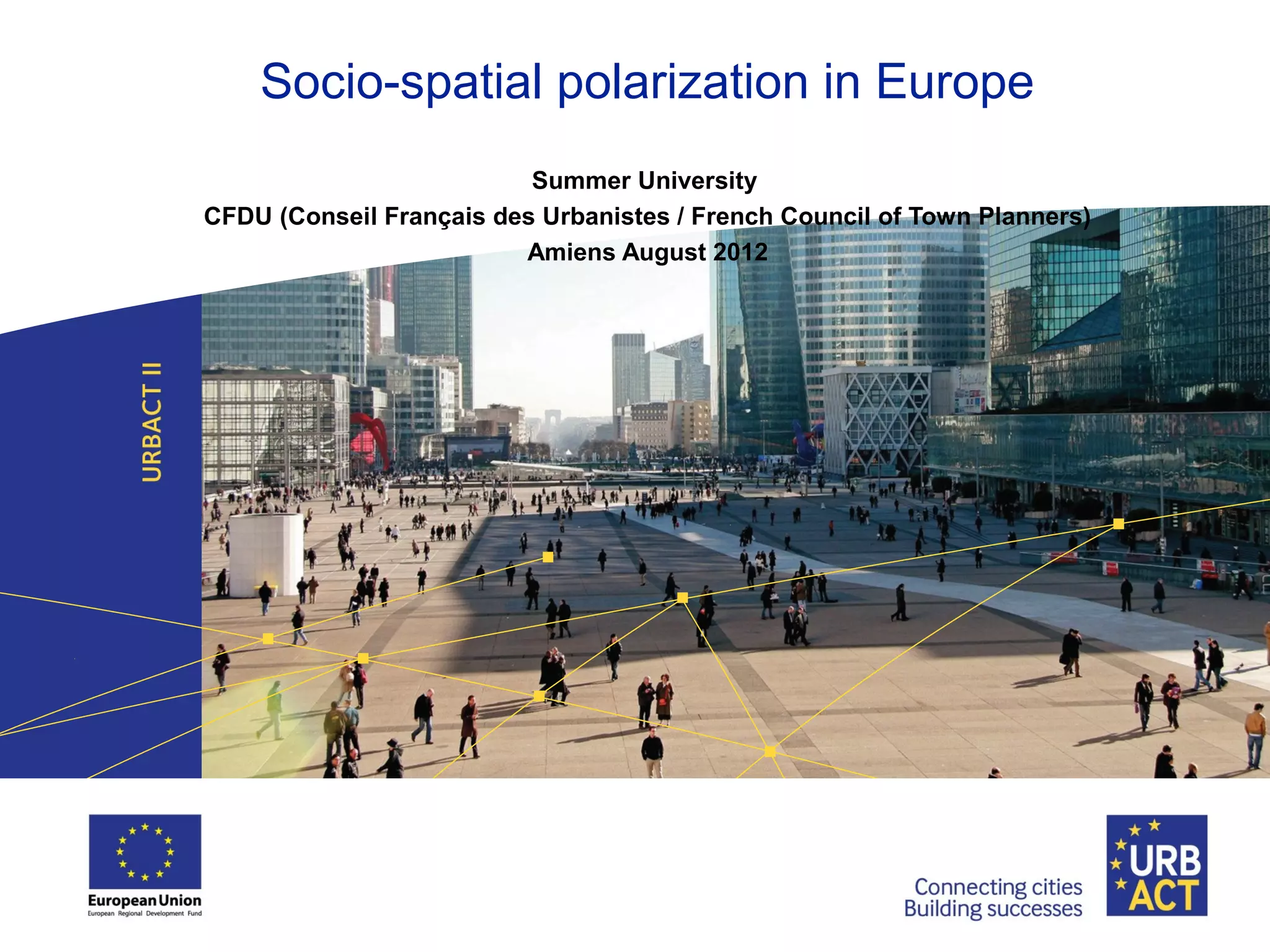 Socio-spatial polarization in Europe | PPT