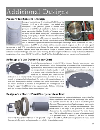 Engineering Portfolio - Dave Waknin | PDF