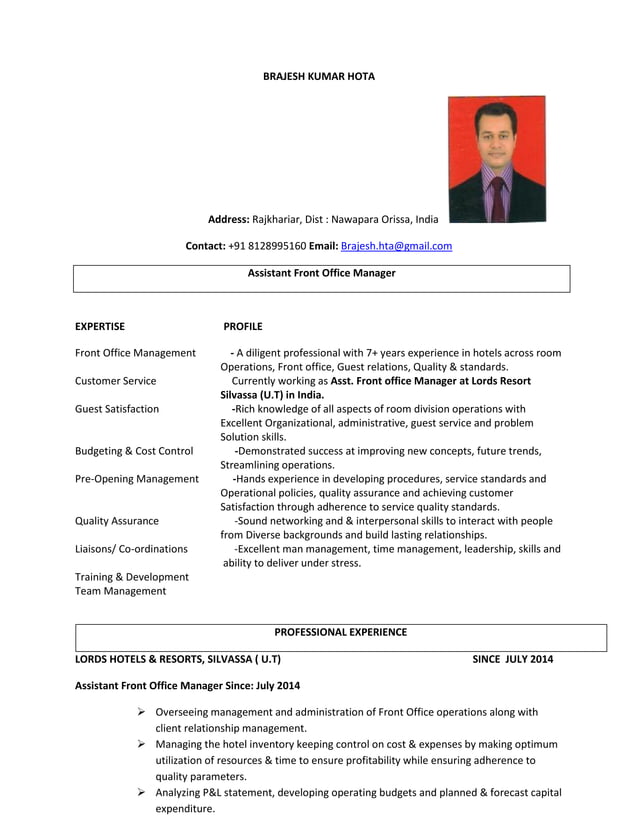 RESUME Brajesh | PDF