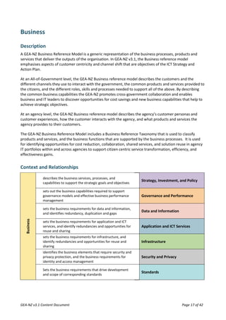 Government Enterprise Architecture for New Zealand v3.1 | PDF