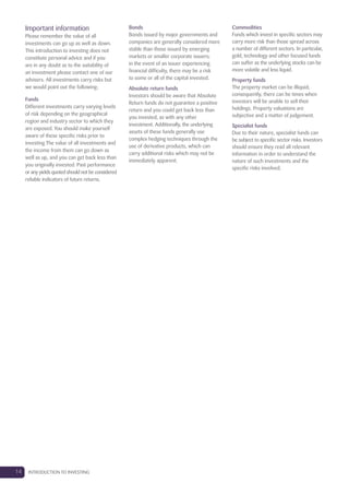 Introduction to Investing - Infinity | PDF