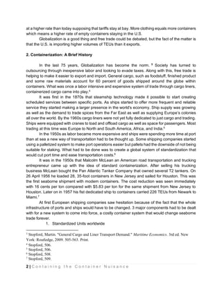 Containing the Container Nuisance | PDF