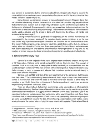 Containing the Container Nuisance | PDF