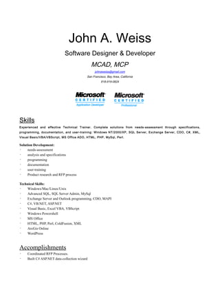 programming_resume | PDF