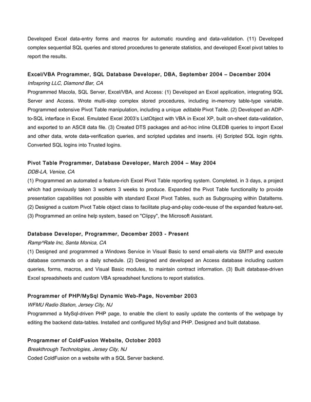 programming_resume | PDF