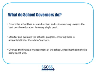 School Governor Volunteering | PPT