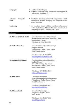 Dr.Mohamed Ali CV | PDF