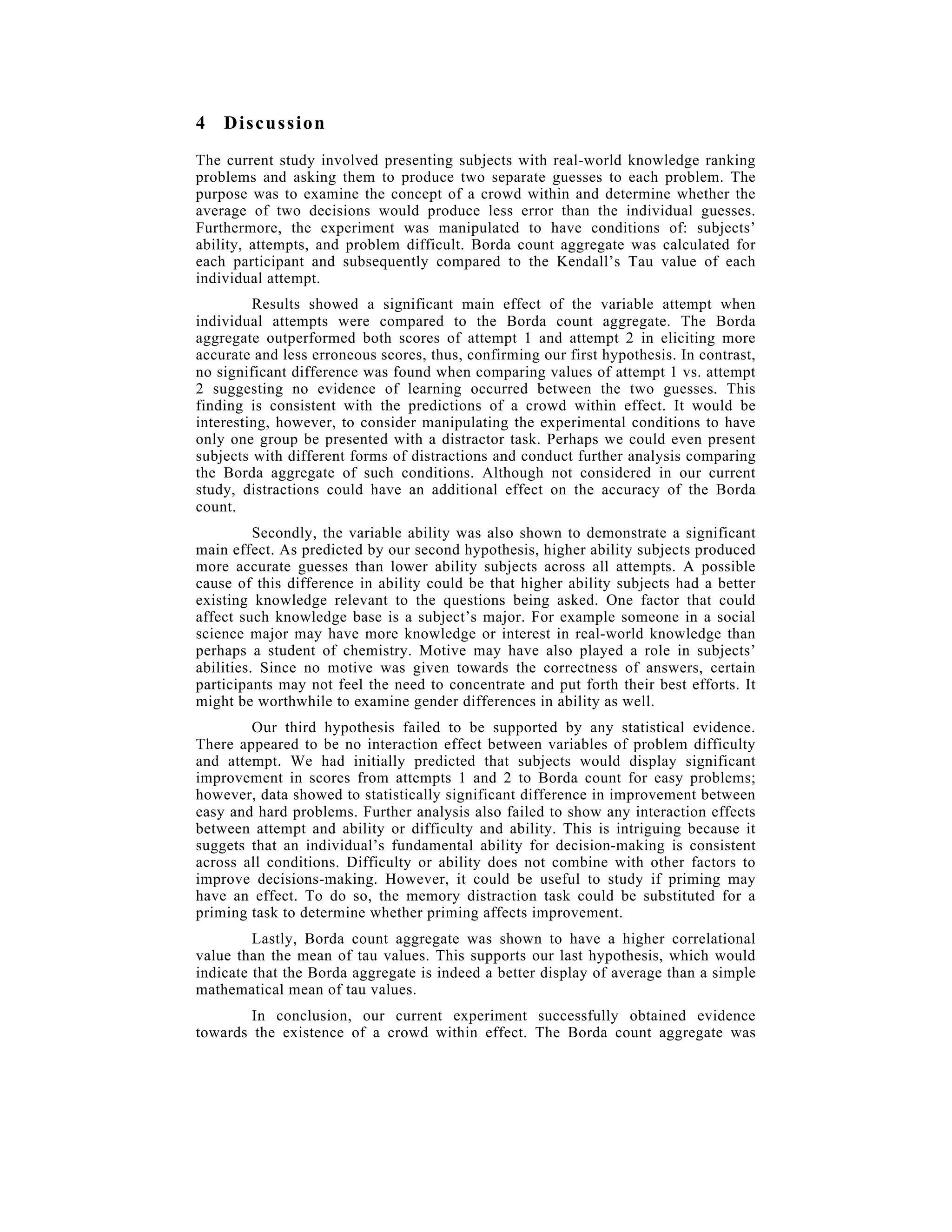 Group Estimation Lab Report | PDF