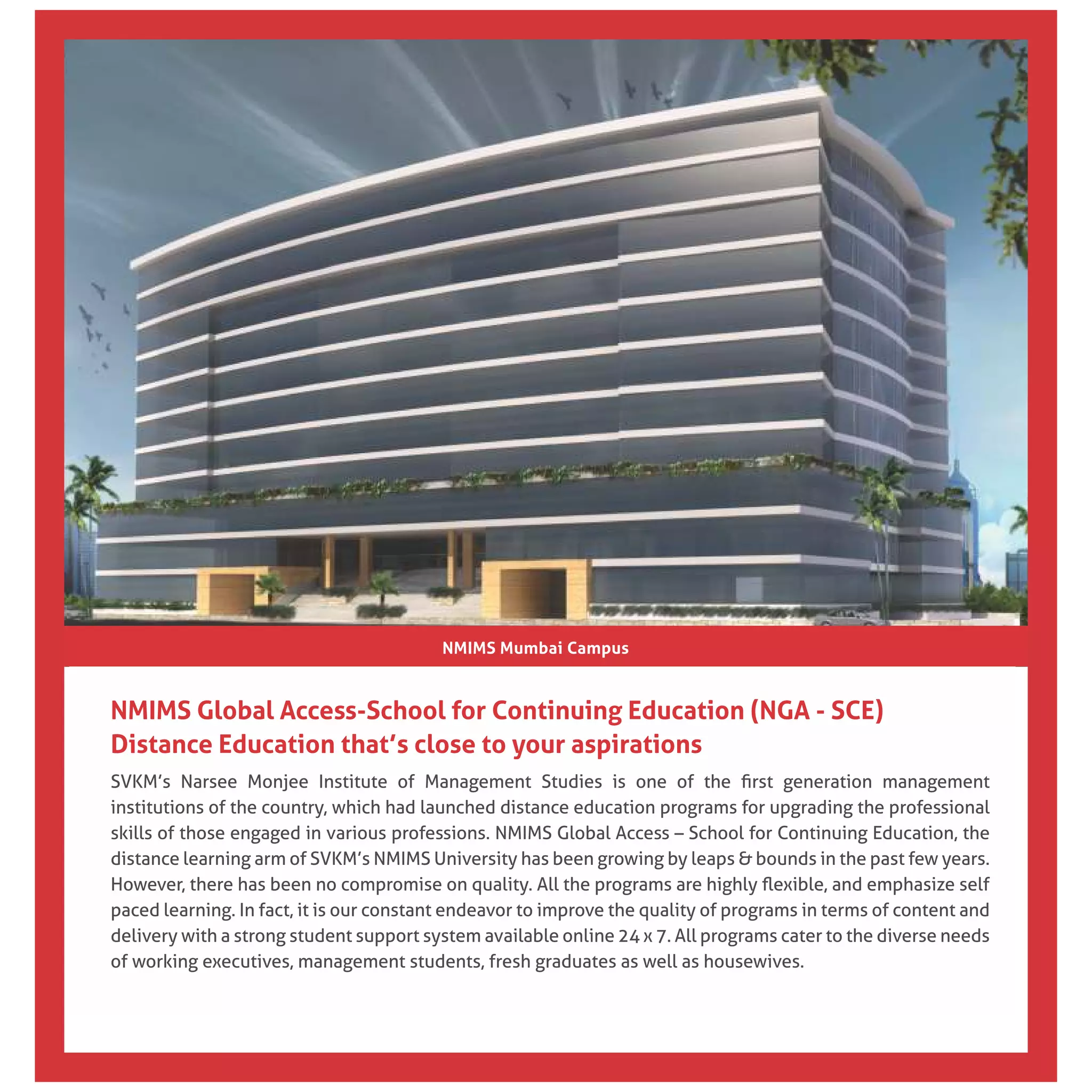 NMIMS - Leaflet | PDF