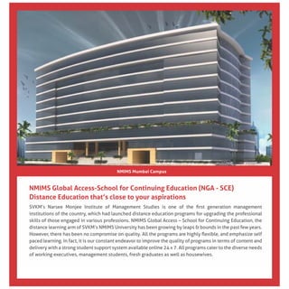 NMIMS - Leaflet | PDF
