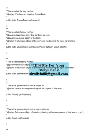 31 Coach class For this class you only need to implement .pdf