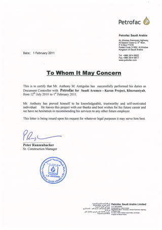 CERTIFICATE-DOCUMENT CONTROLLER | PDF