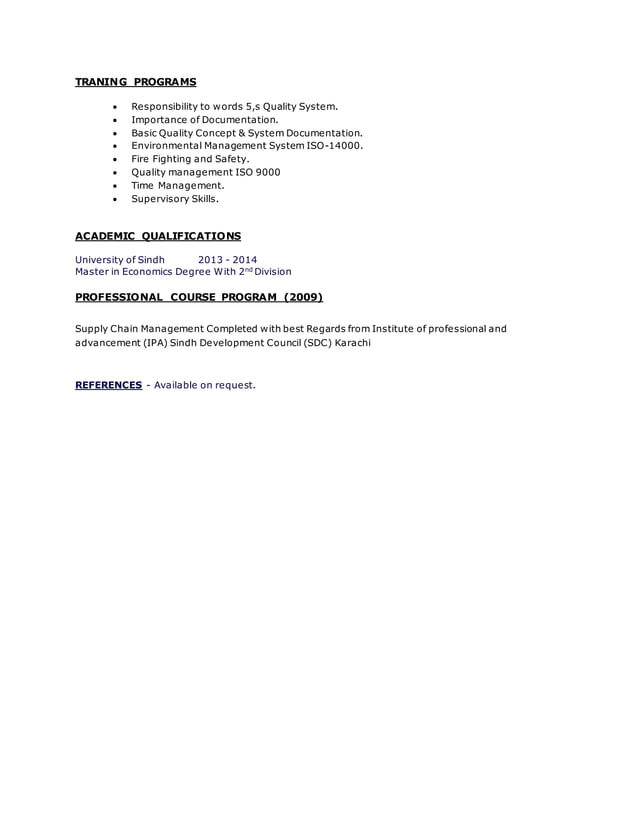 shahid shabbir cv | PDF