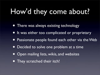 David Recordon's Presentation at eComm 2008 | PPT