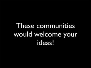 David Recordon's Presentation at eComm 2008 | PPT