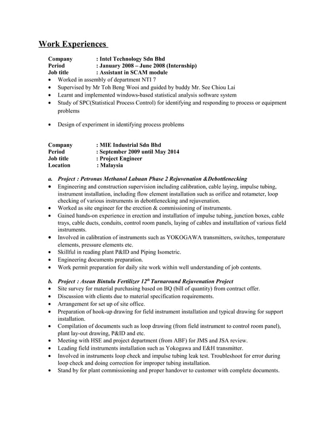 Ng Eng Beng CV | PDF