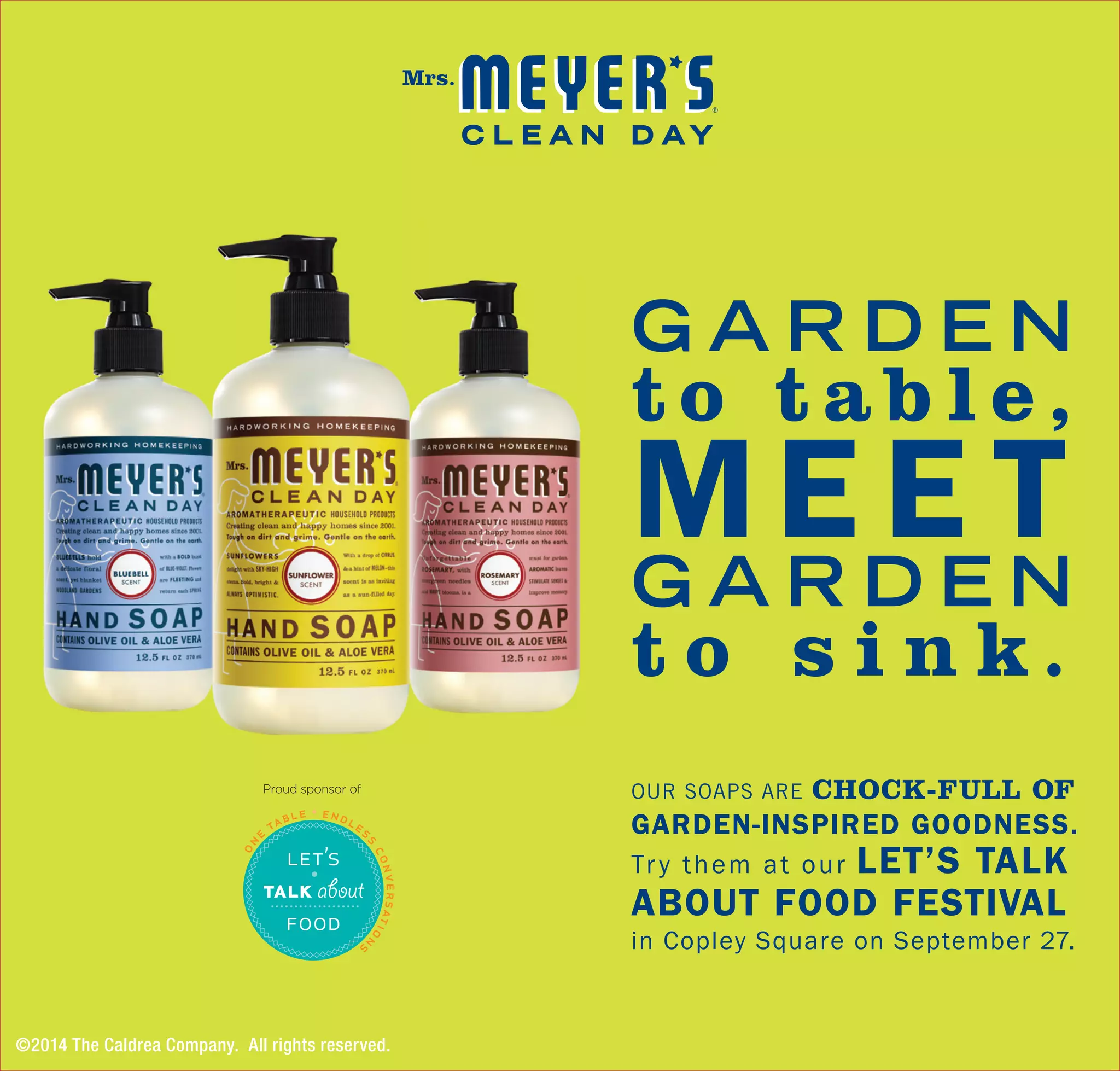 print mrs meyers garden to sink ad - single | PPT