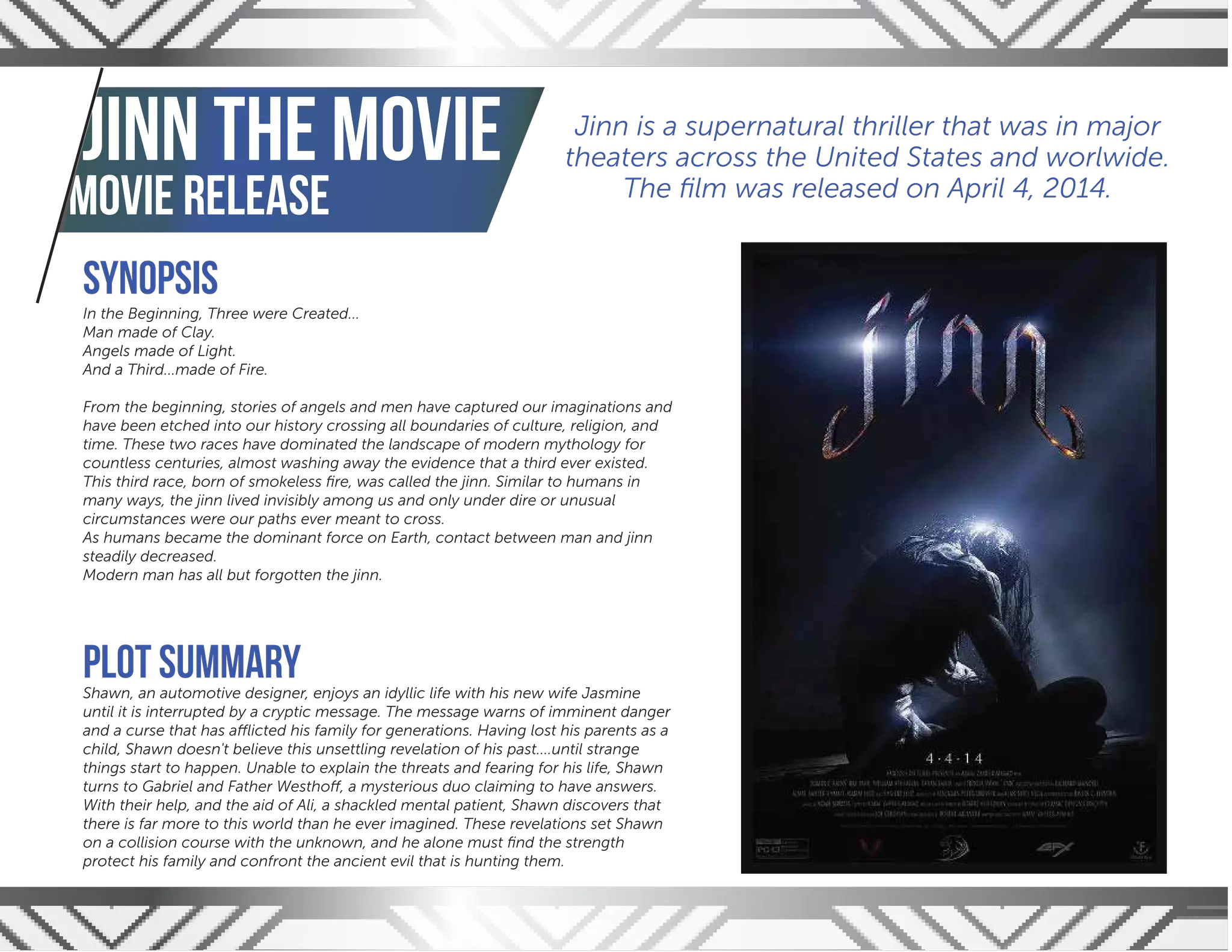 Jinn The Movie – Featured film promotion | PDF