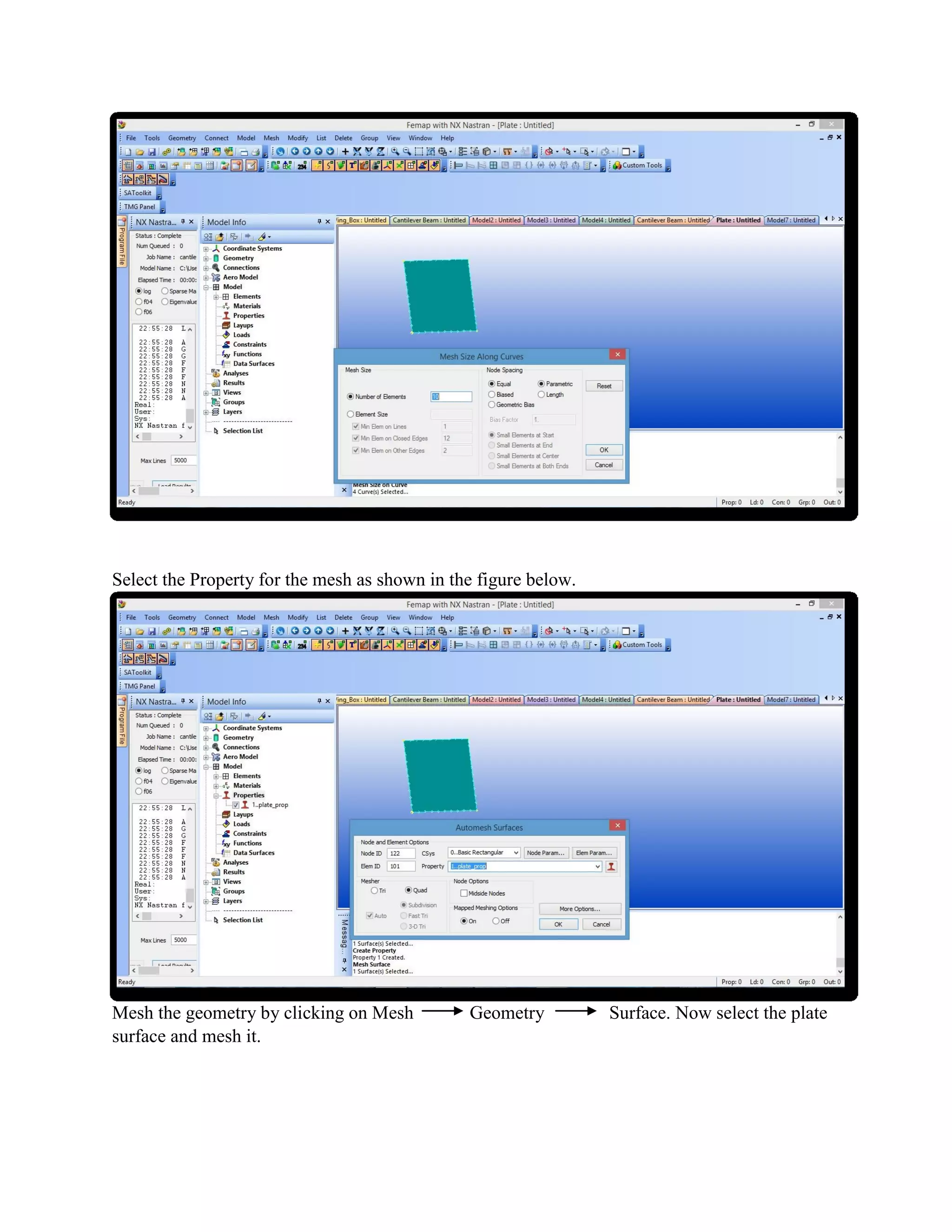 FEMAP TUTORIAL AE410 | PDF