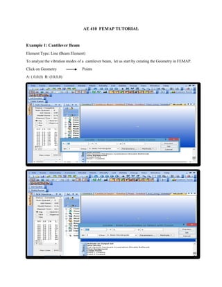 FEMAP TUTORIAL AE410 | PDF