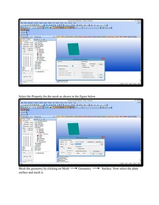 FEMAP TUTORIAL AE410 | PDF