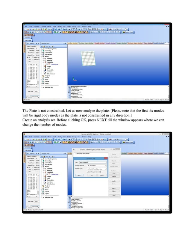 FEMAP TUTORIAL AE410 | PDF