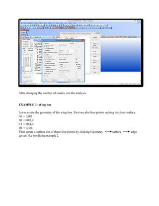 FEMAP TUTORIAL AE410 | PDF