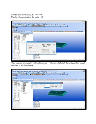 FEMAP TUTORIAL AE410 | PDF