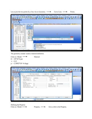 FEMAP TUTORIAL AE410 | PDF