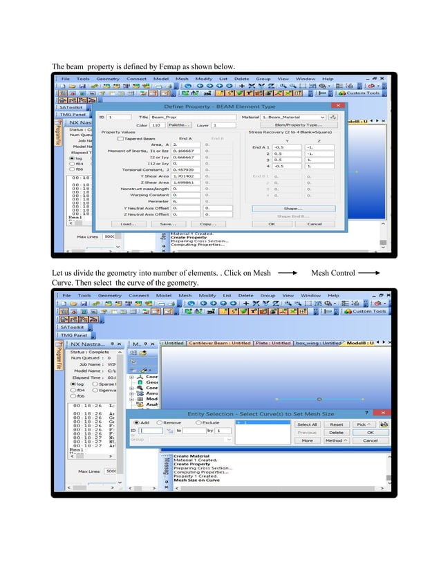 FEMAP TUTORIAL AE410 | PDF
