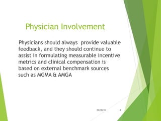 Primary Care Physician Compensation Model | PPT