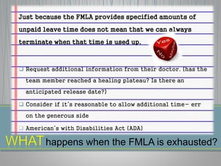 Family Medical Leave Act (FMLA) | PPTX