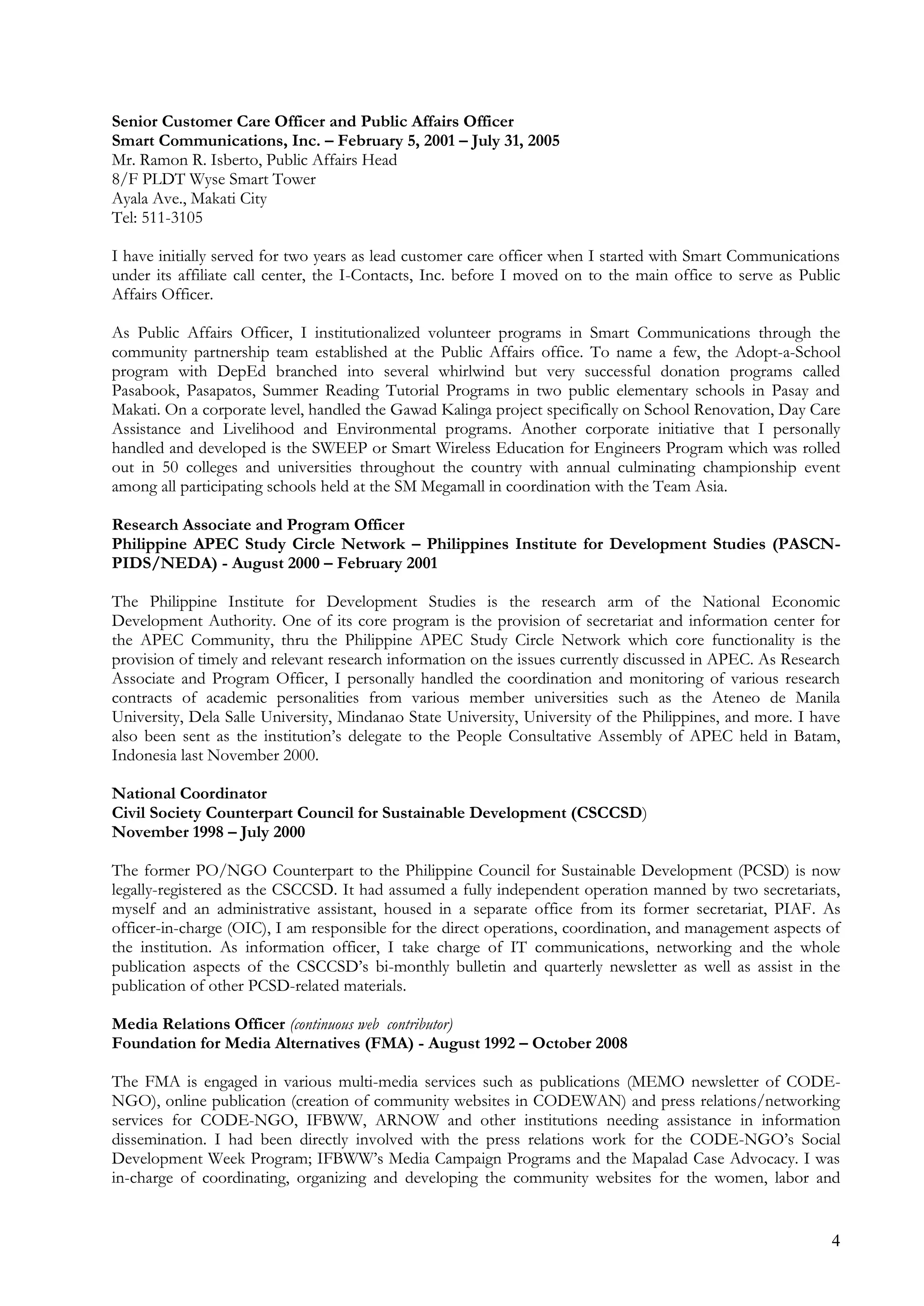 LJ_Marfil_CV_revised_as_of_2016 | PDF