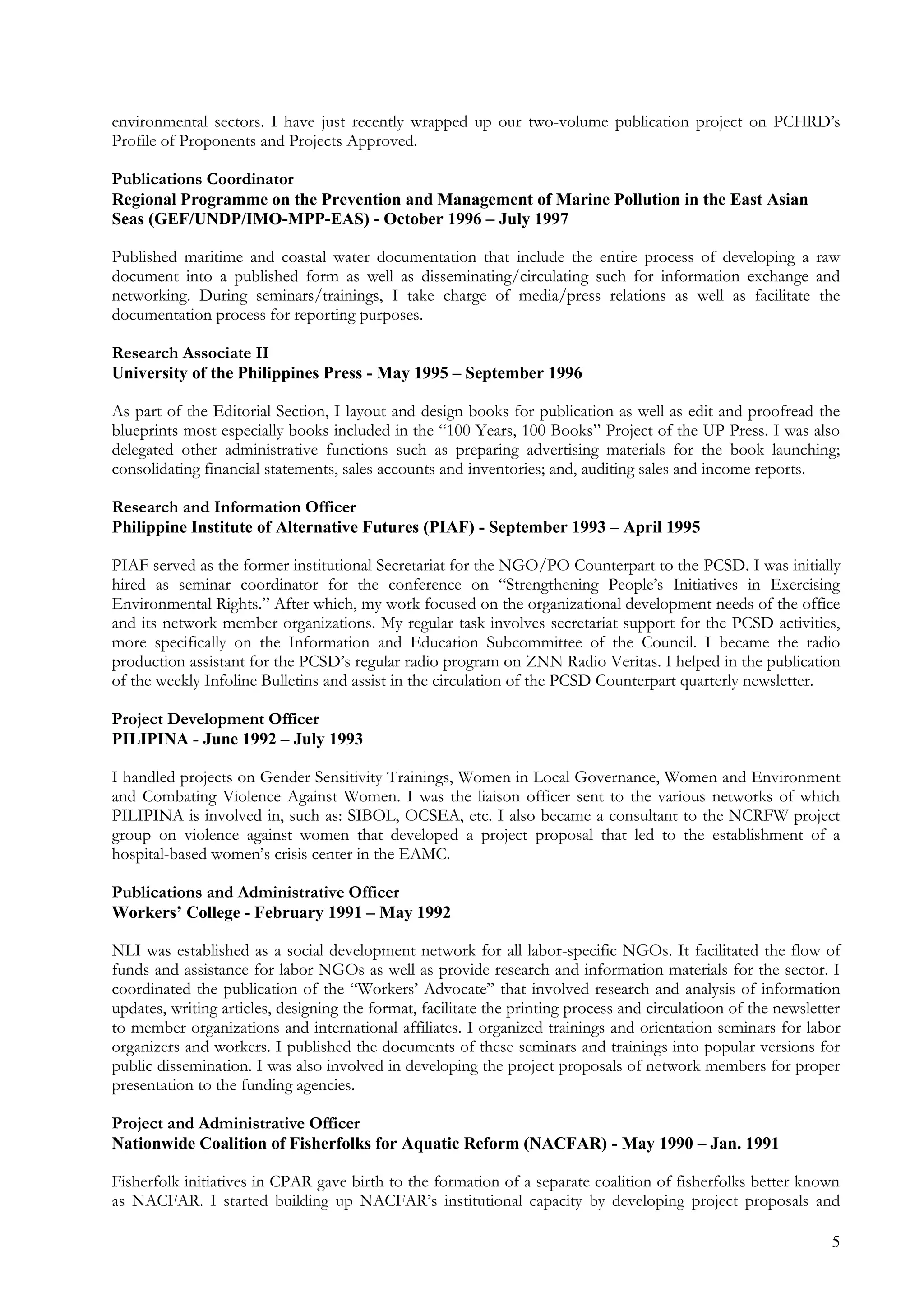 LJ_Marfil_CV_revised_as_of_2016 | PDF