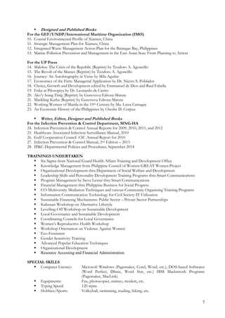 LJ_Marfil_CV_revised_as_of_2016 | PDF | Infectious Diseases | Diseases and Conditions