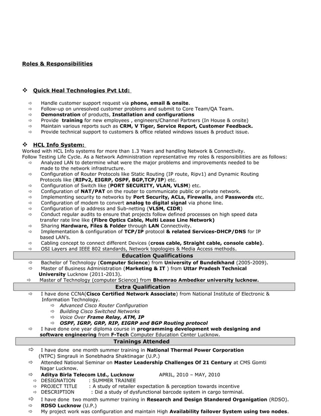 rajesh resume edit | PDF