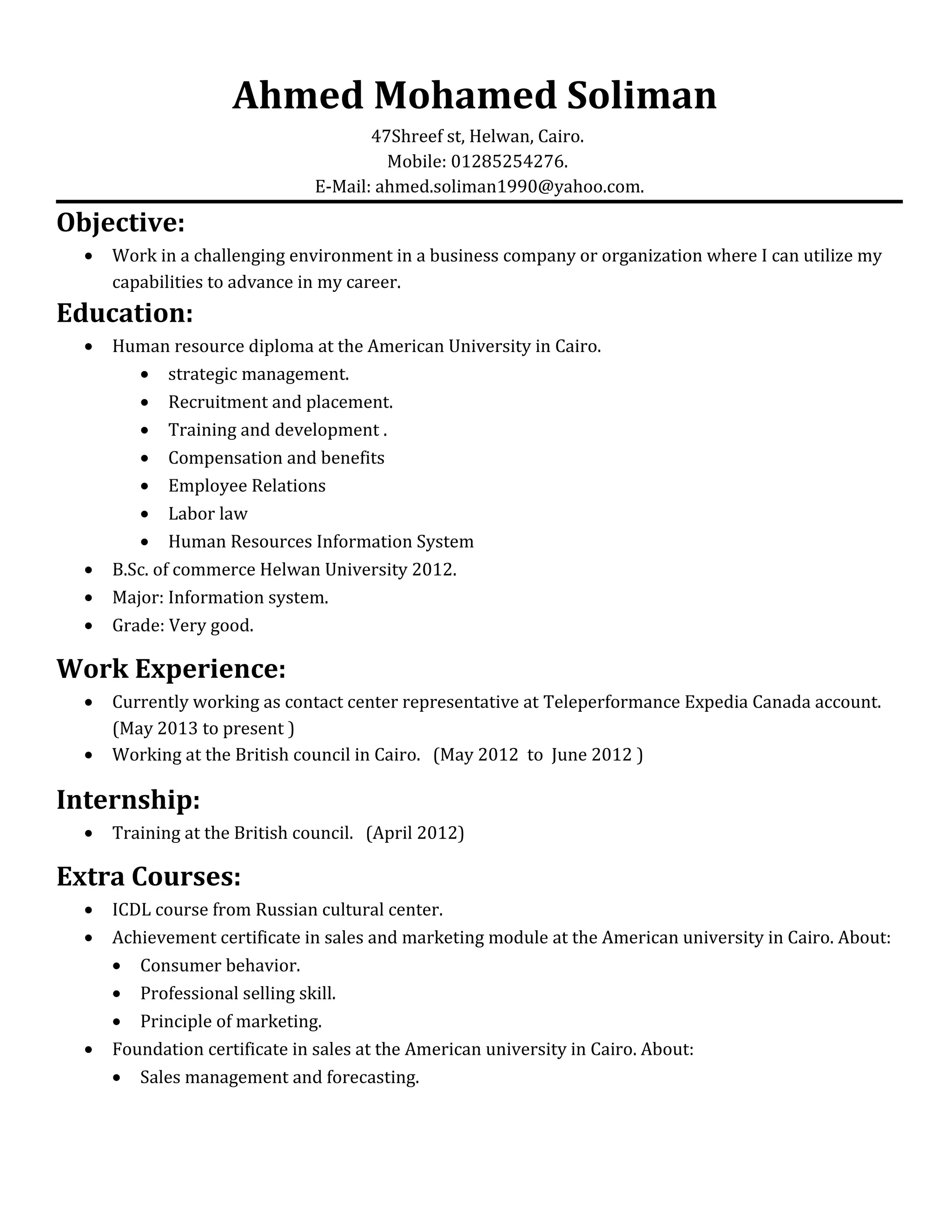 Ahmed_soliman_CV | DOC