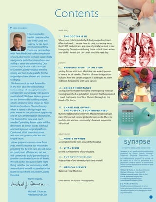Synapse Medical Magazine Saint Lucia EMT Program Featured Inside | PDF