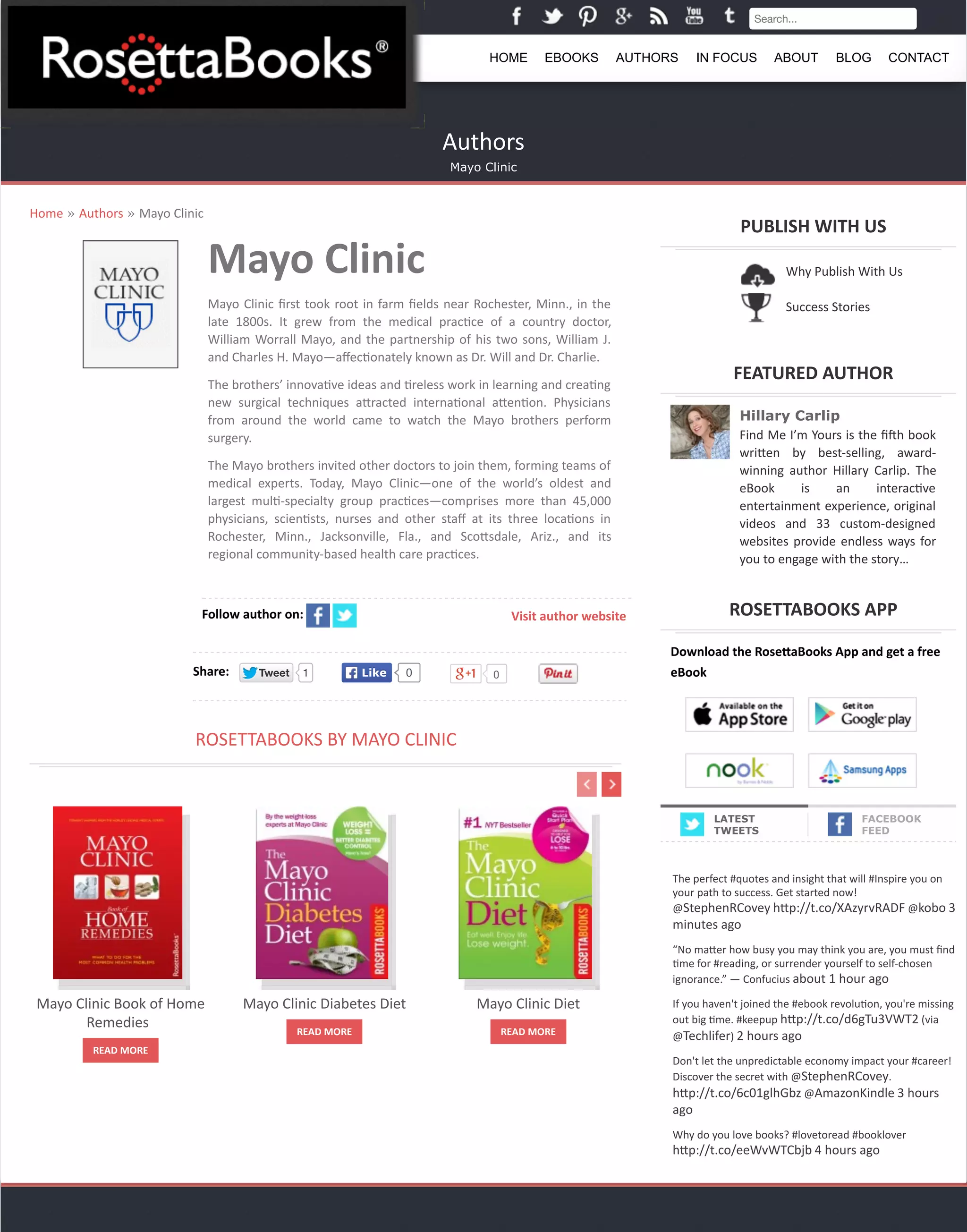 Mayo Clinic Health eBooks Rosetta | PDF