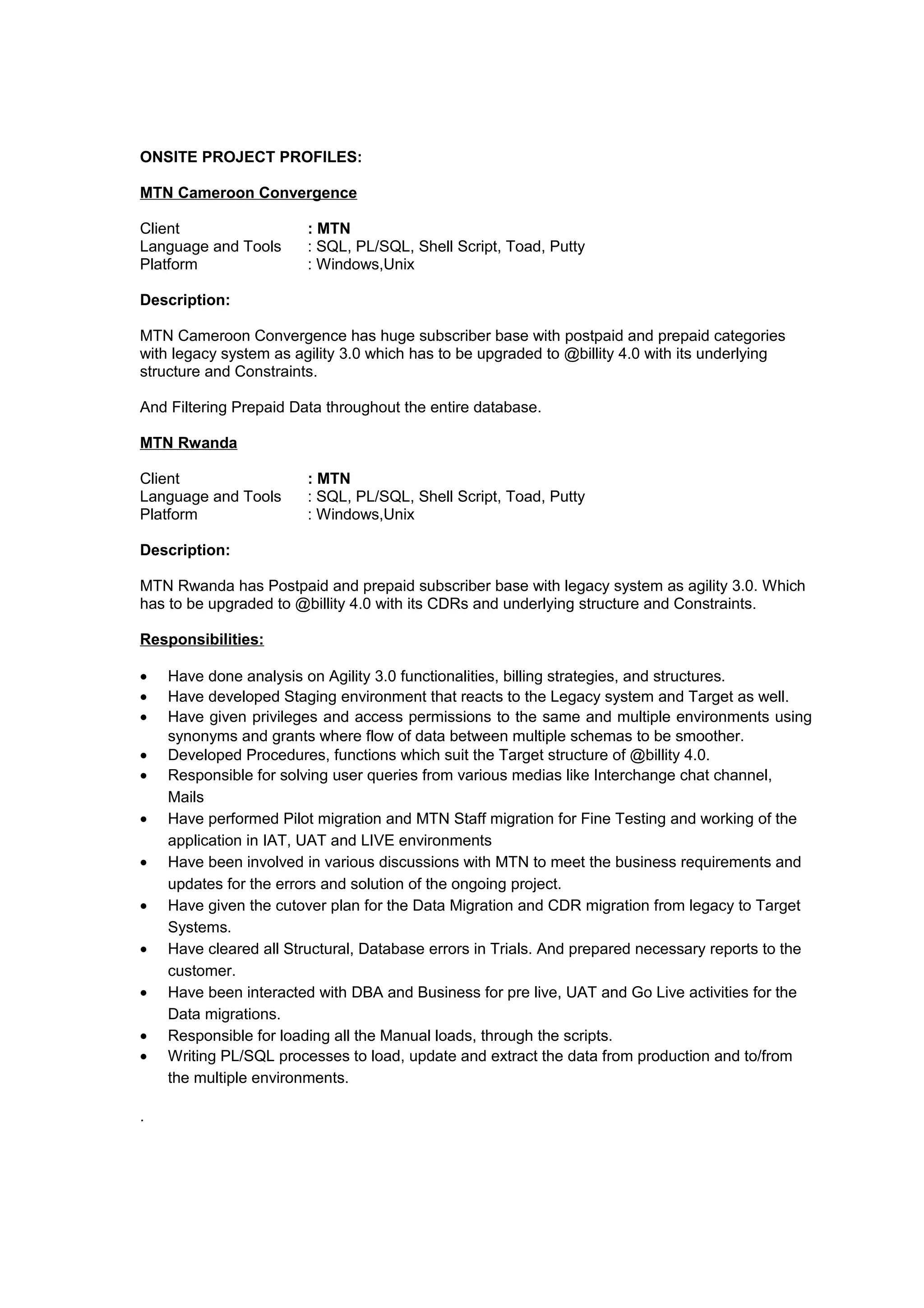 Sugumar_raja_3exp_Plsql_profile | PDF