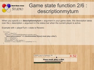 BGA Studio - Focus on BGA Game state machine | PDF