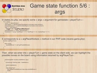 BGA Studio - Focus on BGA Game state machine | PDF