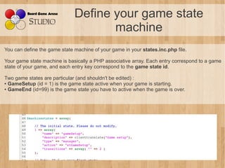 BGA Studio - Focus on BGA Game state machine | PDF