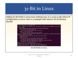 31, Get more from your IPv4 resources | PPT