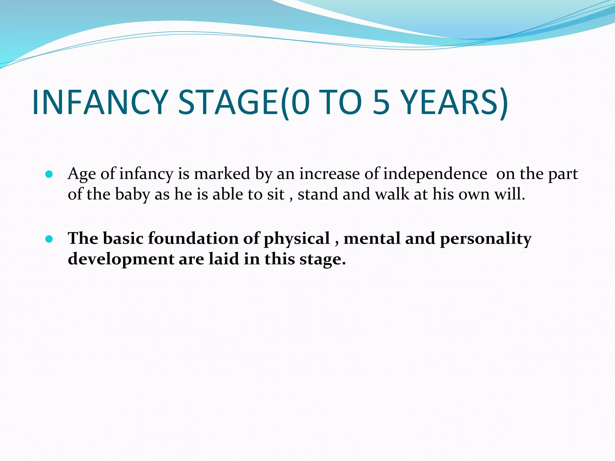 Infancy Stage | PPTX | Parenting Babies and Toddlers | Parenting